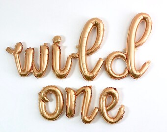 Wild One Balloon - Etsy