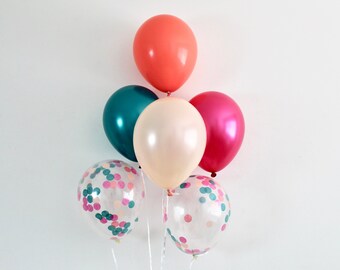 Confetti Balloons Balloon Garlands Balloon by OhhHowCharming