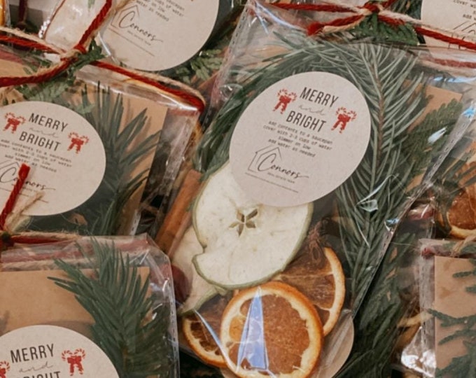 Custom Holiday Simmer Pot Kit, Christmas Potpourri, Holiday Simmer Pot ...