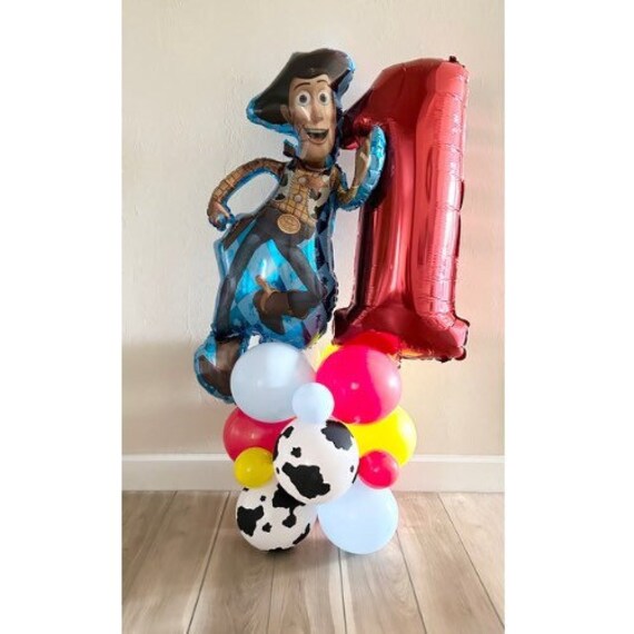 Toy Story Balloon Tower Kit Toy Story Cowboy Party Woody Balloon Toy ...