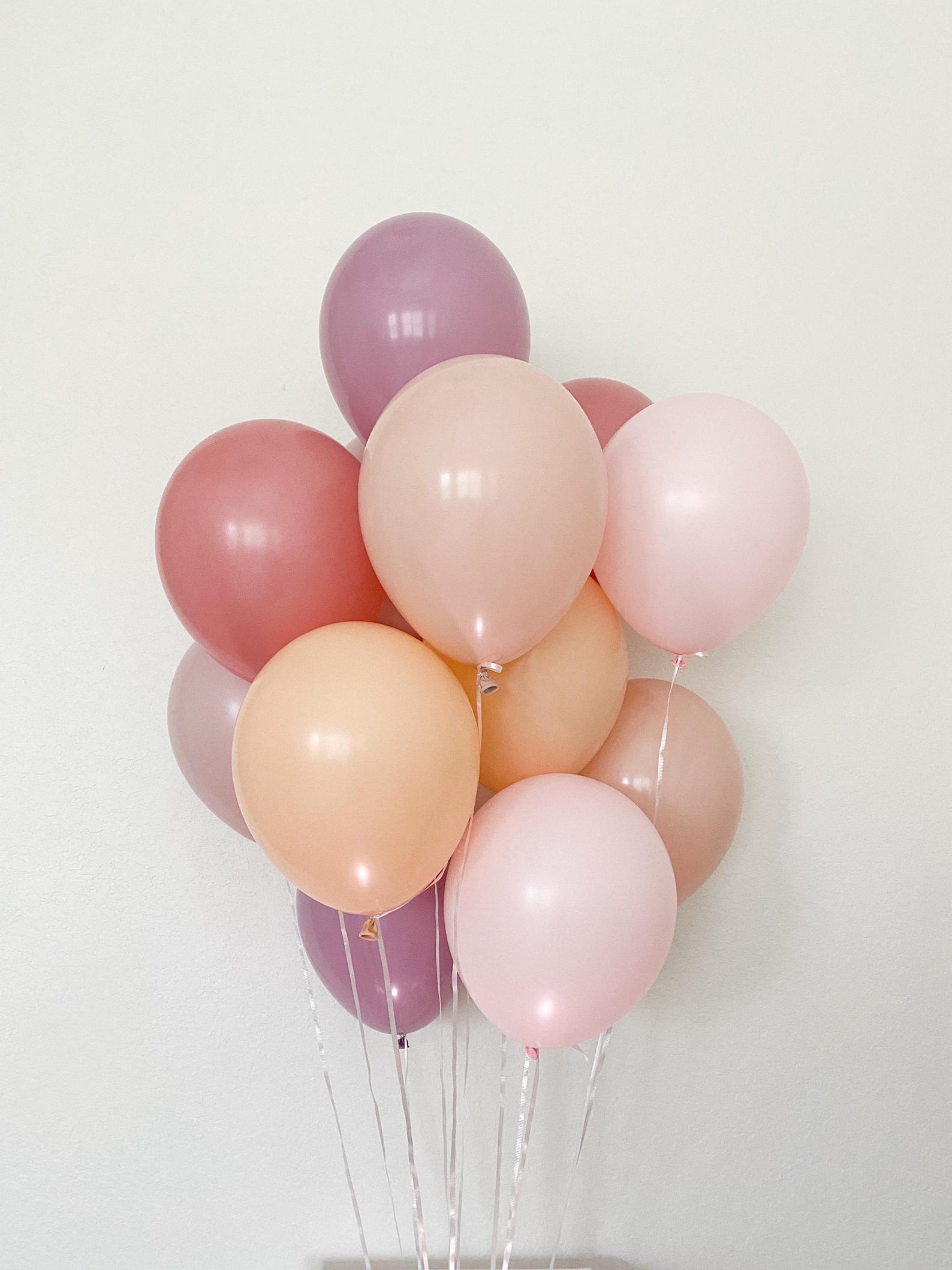 Shades of Pink Latex Balloon Set: Boho Party Decor - Etsy
