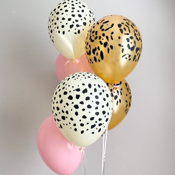Cheetah Balloon Garland - Etsy