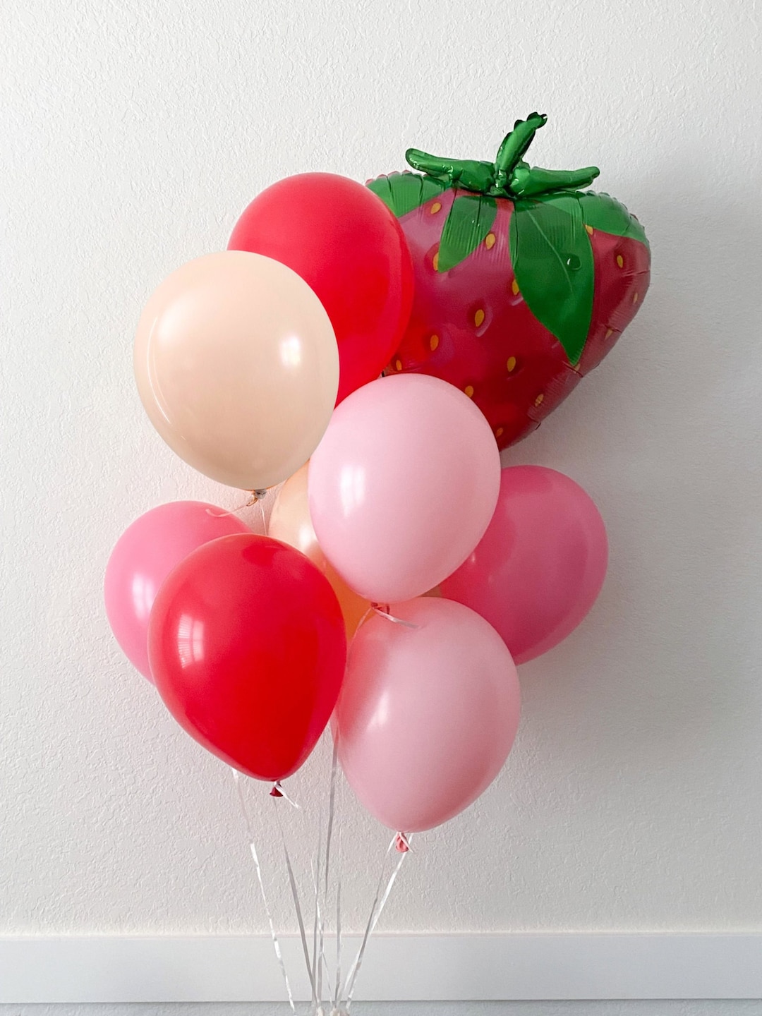 Strawberry Balloons Berry First Birthday Berry Sweet Baby Shower Berry ...