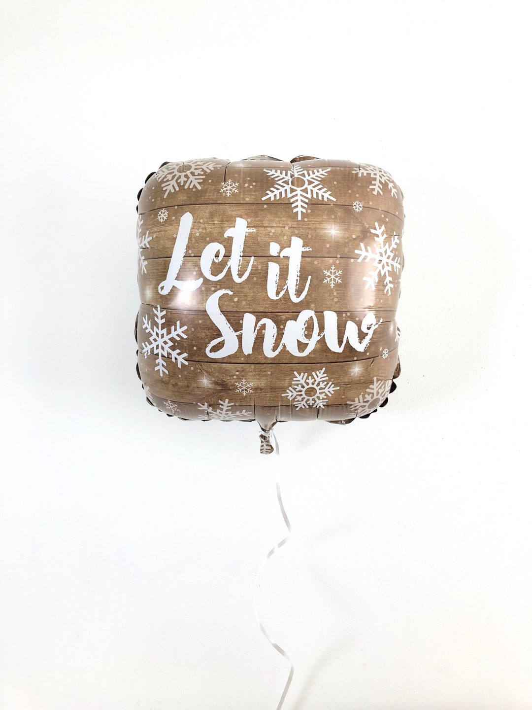 Let It Snow Balloon Winter Onederland First Birthday Baby Shower Winter ...