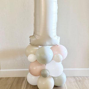 Custom DIY Balloon Tower Kit: Choose Your Colors - Etsy