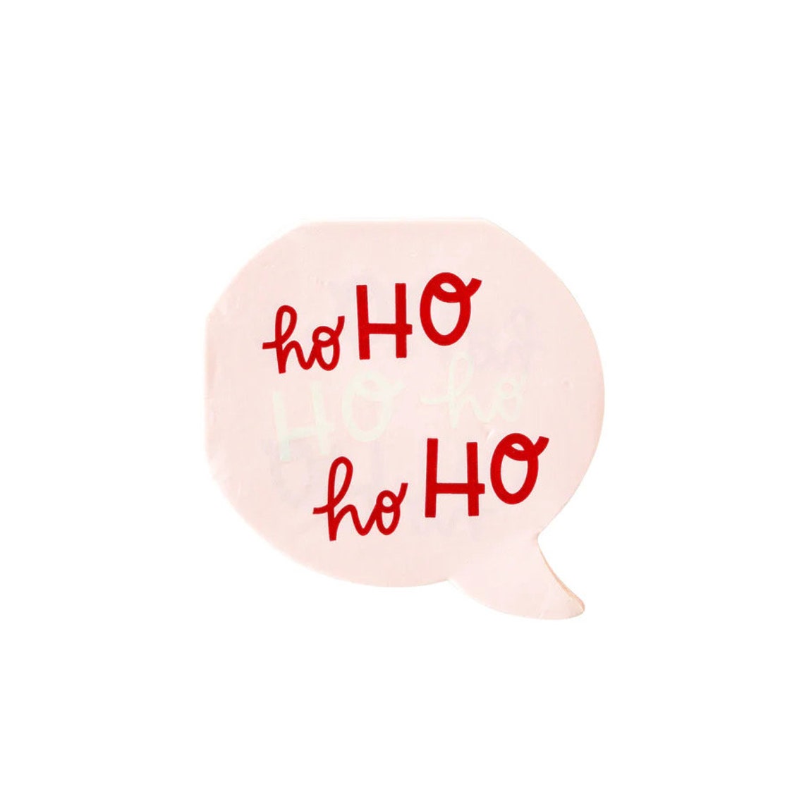 Pink Ho Ho Ho Napkins 24 Ct Christmas Napkins Kids Christmas Party Pink ...