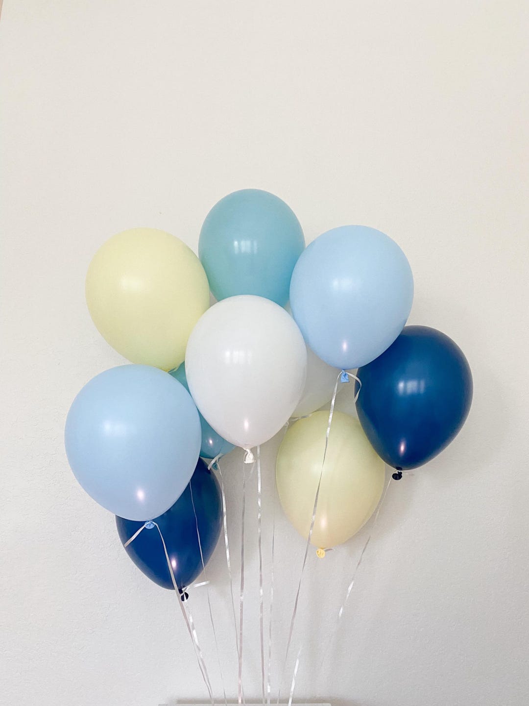 Almafi Coast Shades of Blue Balloons Italy Lemon Neutral Party Boho ...