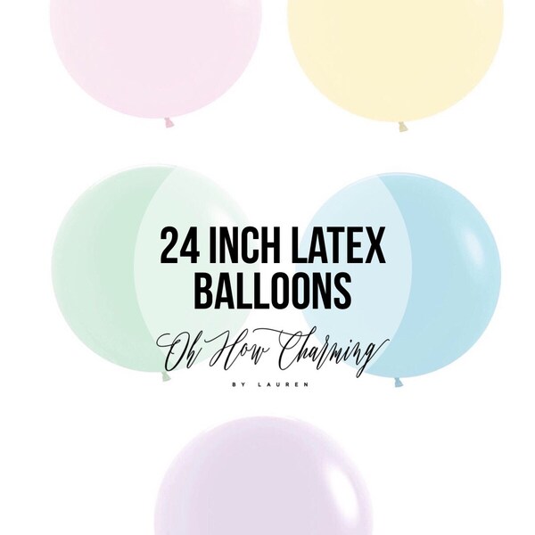 Jumbo Balloons - Etsy