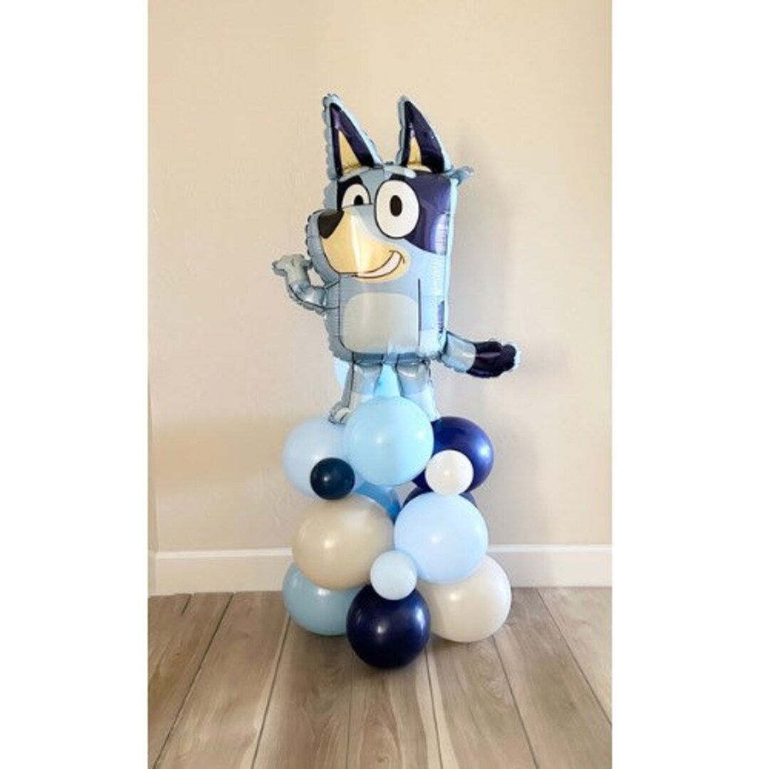Bluey Balloon Tower Kit Bluey Birthday Bluey Balloon Bluey and Bingo ...