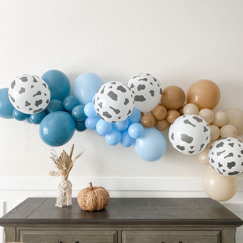 Cowboy Balloon Garland Farm Party First Rodeo Little Truck - Etsy
