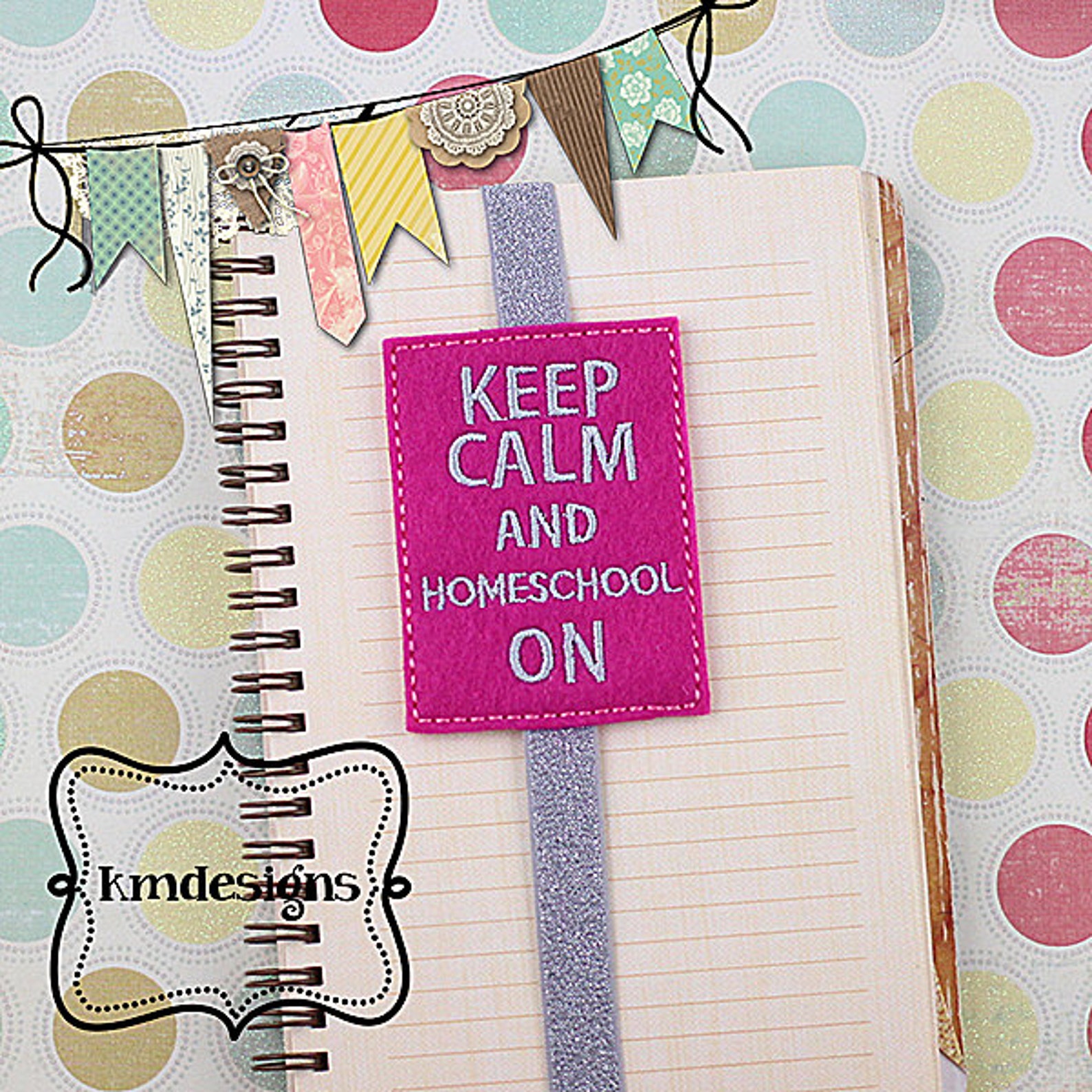 Keep Calm and Homeschool on Bookmark Planner School Books ITH - Etsy