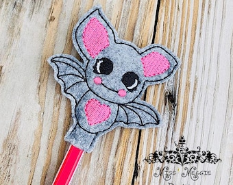 Bat Pencil Topper - Etsy