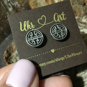 Men Viking Earrings One Stud Men Celtic Earring Studs Male Post Earring ...