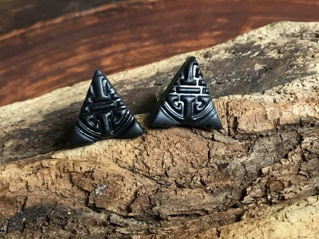 Men Viking Studs Triangle One Stud for Vikings Lovers Celtic - Etsy