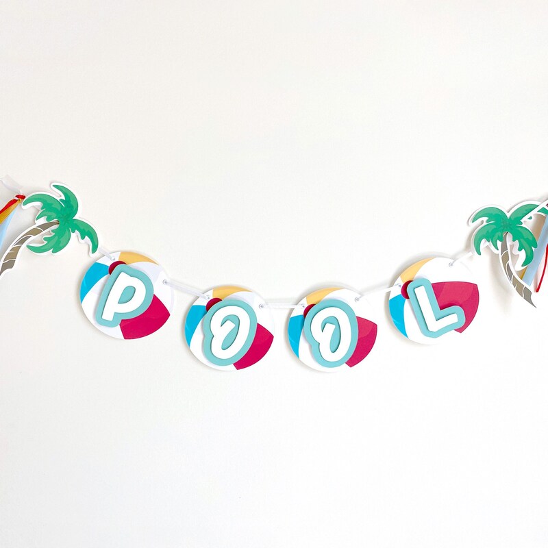 Beach Ball Banner - Etsy
