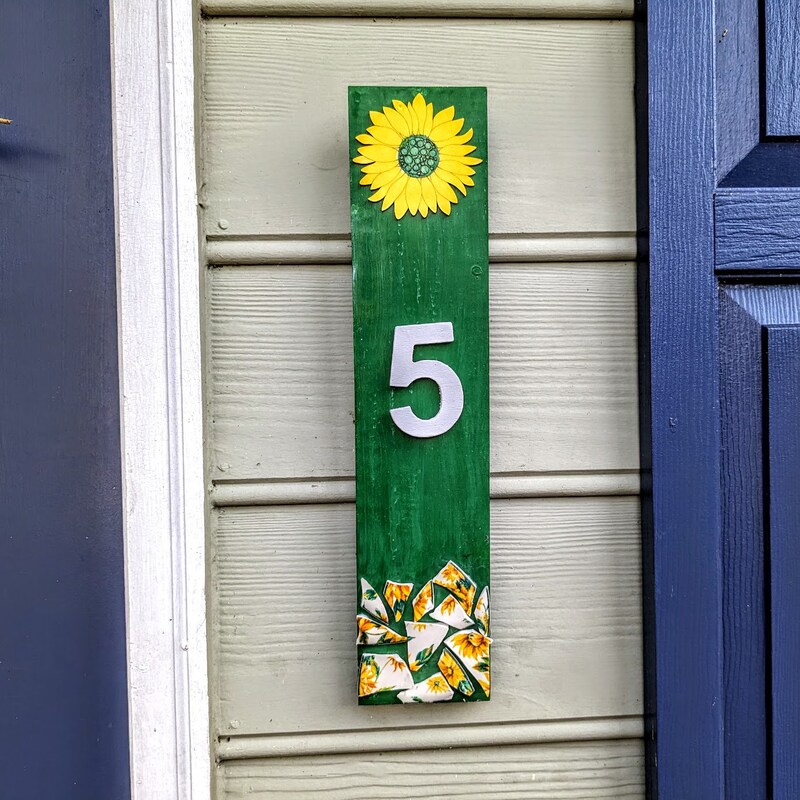 MosaicAddressSigns - Etsy