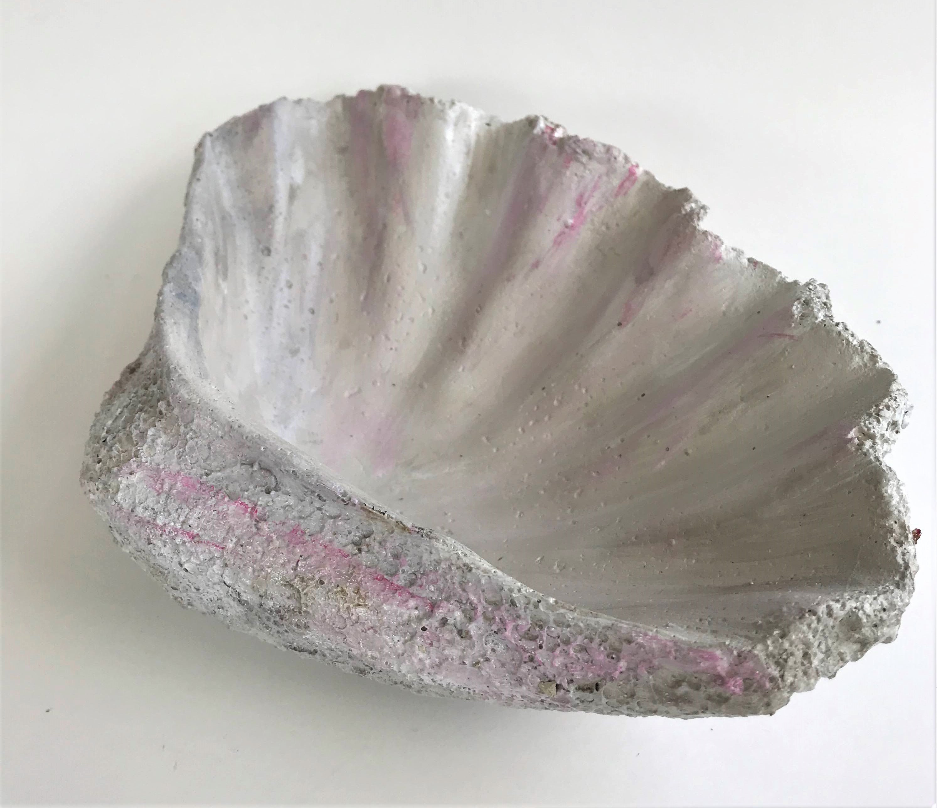 Concrete Clam Shell Vessel Clam Shell Bowl Clam Shell Tray | Etsy