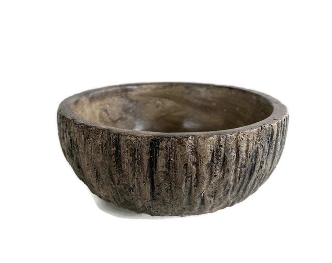 Concrete Woodgrain Bark Planter, Woodgrain Bark Planter, Concrete Tree ...