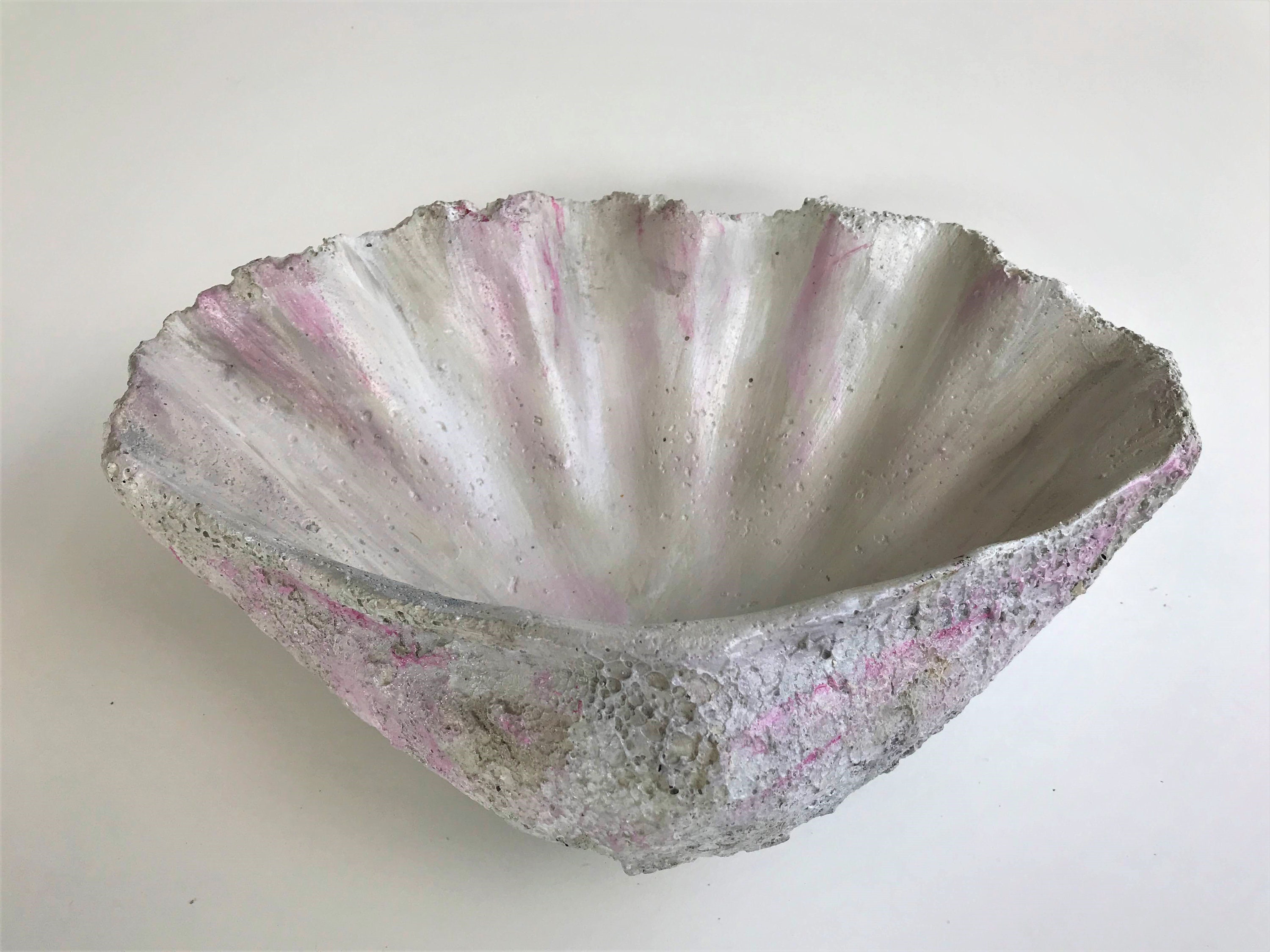 Concrete Clam Shell Vessel Clam Shell Bowl Clam Shell Tray | Etsy