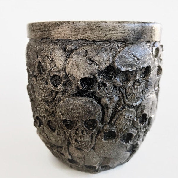 Skull Container - Etsy