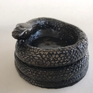 Black Snake Tea Light Candleholder Snake Décor Snake Tea - Etsy