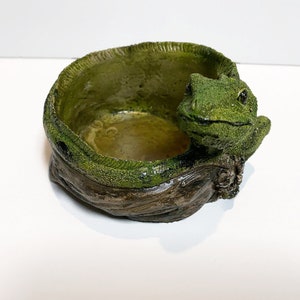 Concrete Lizard Planter Pot, Lizard Planter Pot, Lizard Flowerpot ...