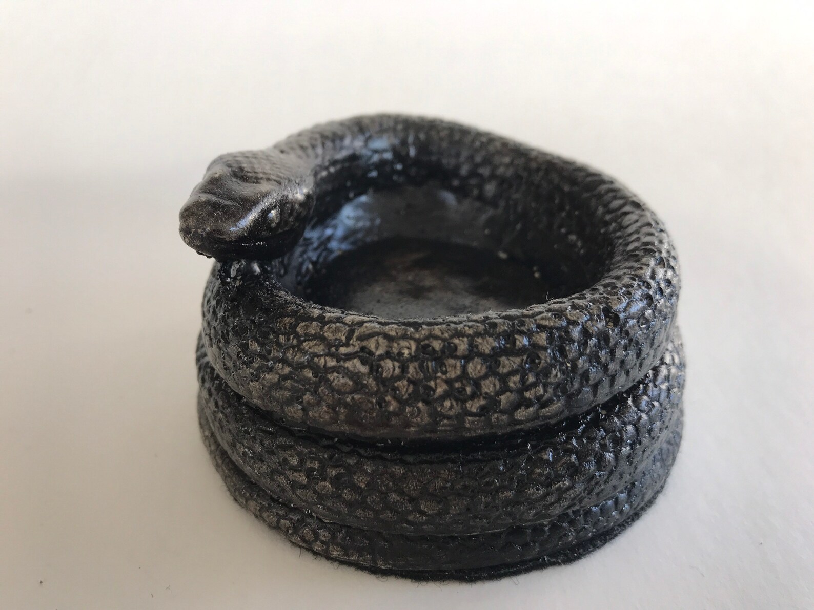Black Snake Tea Light Candleholder Snake Décor Snake Tea - Etsy