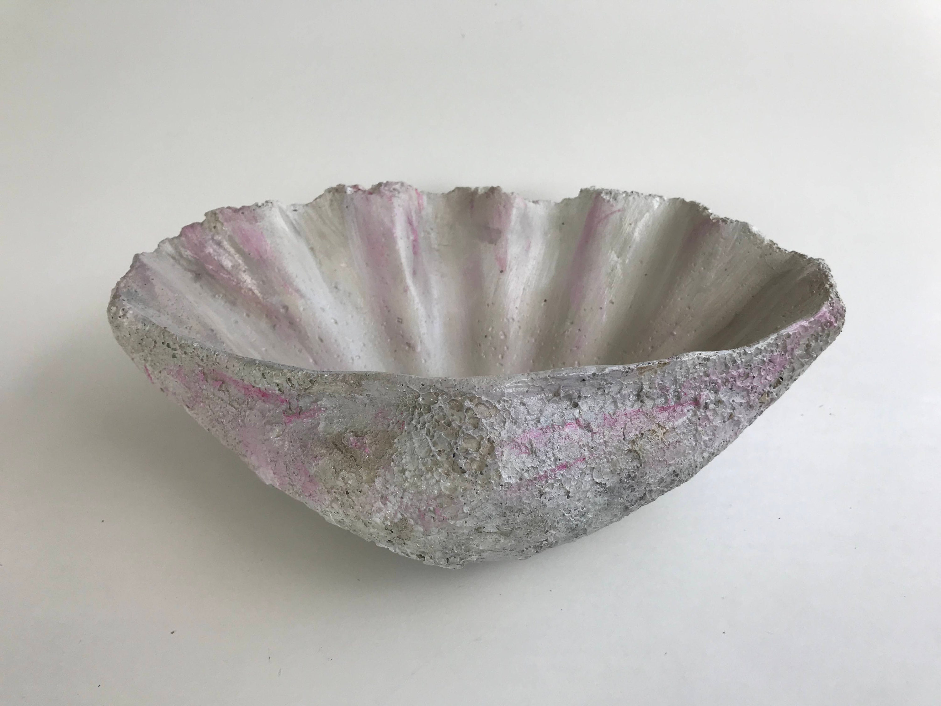 Concrete Clam Shell Vessel Clam Shell Bowl Clam Shell Tray | Etsy