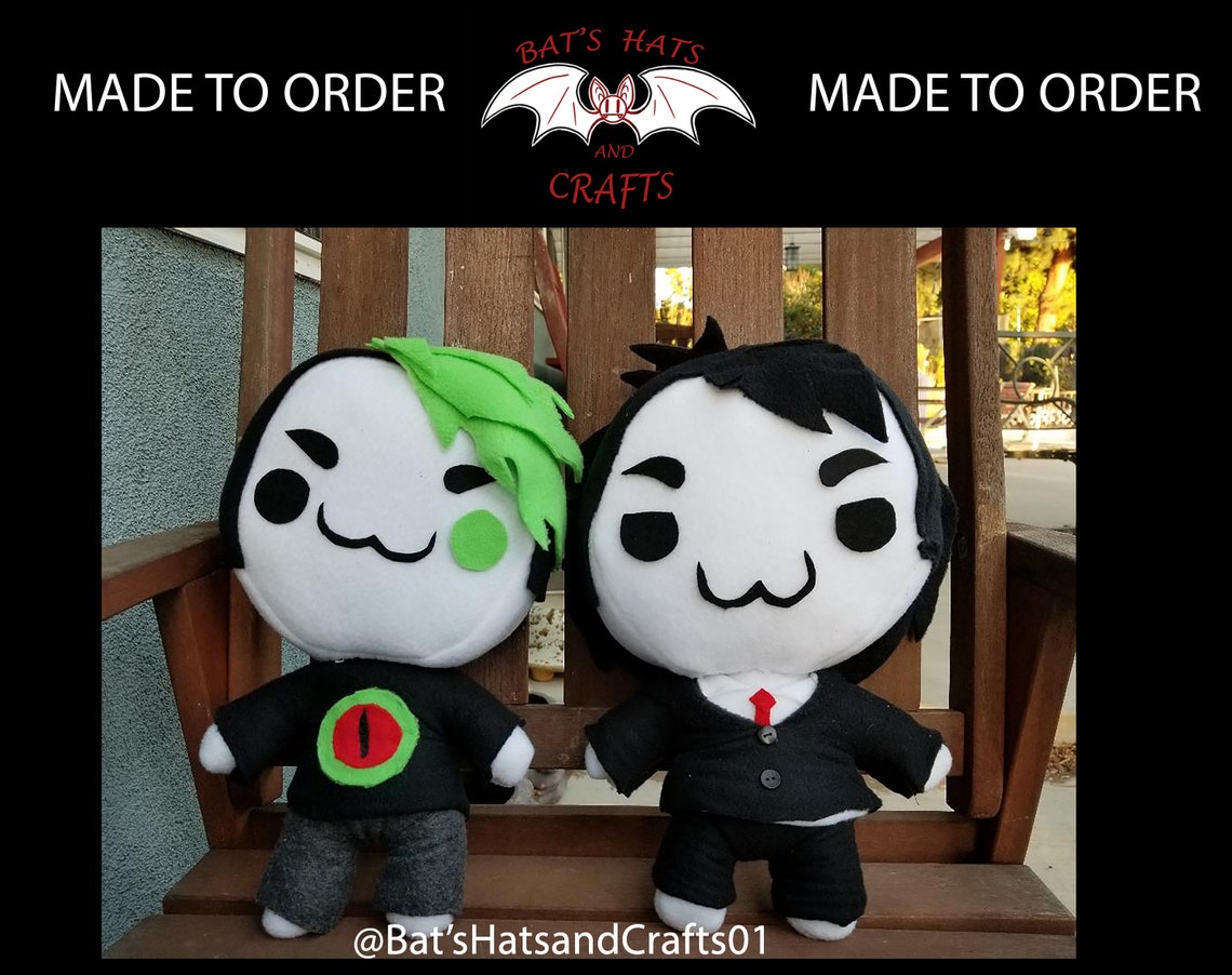 Made to Order Plushies Batch 1 (youtube/gaming) - Etsy