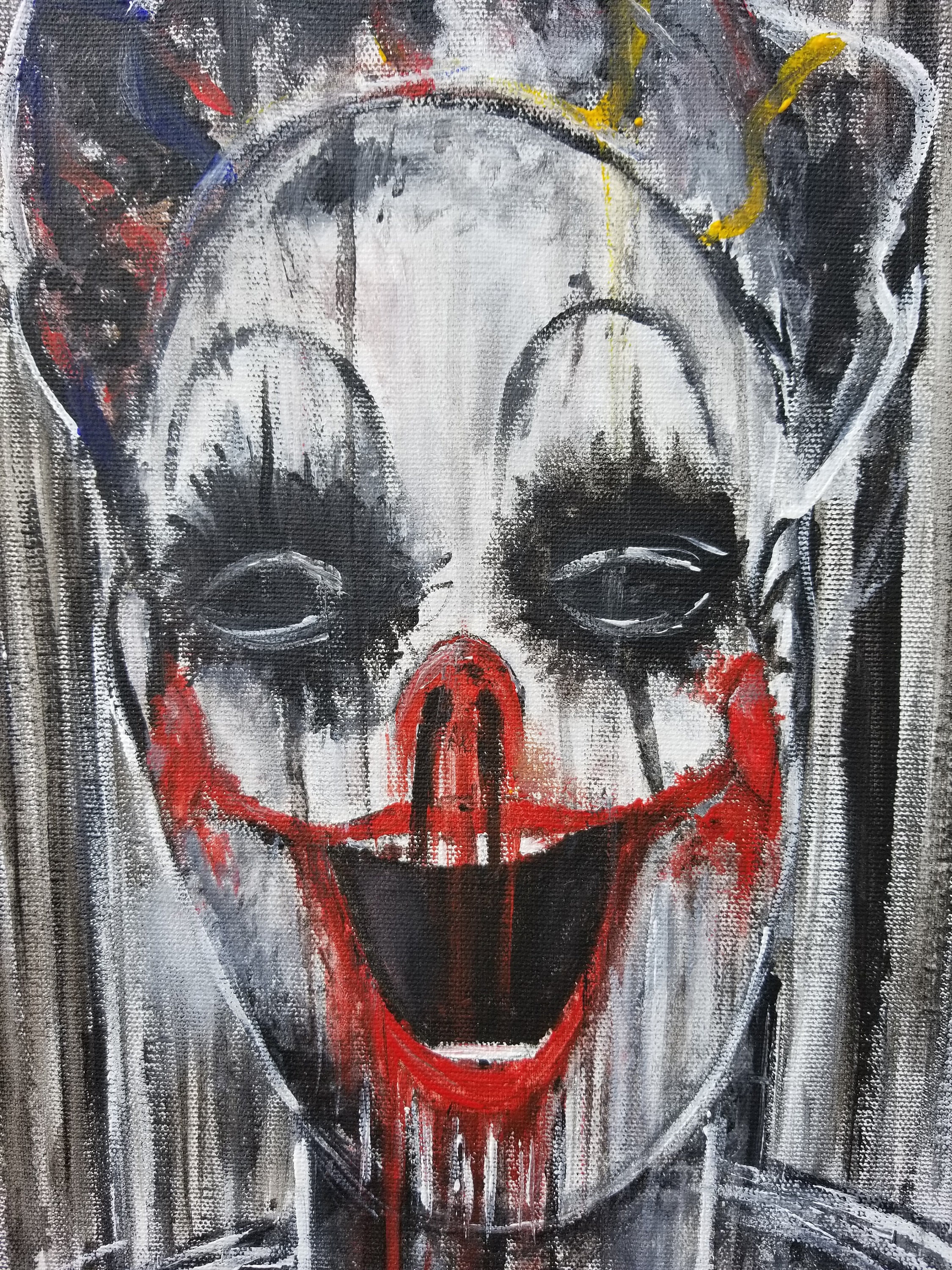 Scary Clown Paintings