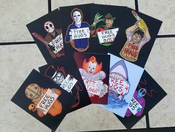 Free Hugs Horror/slasher Series | Etsy