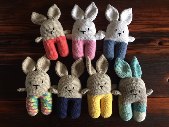 A Fluffle of Bunnies. Bunny Rabbit Cuddle Toy | Etsy