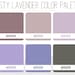 Dusty Lavender Color Palette Hex Code | Dusty Lavender Brand Hex Codes ...