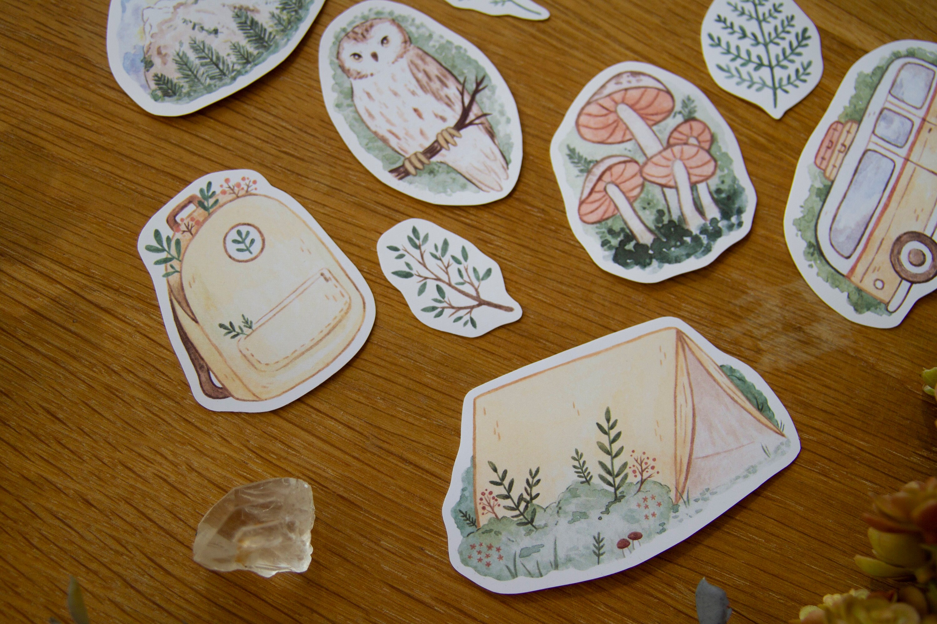 Adventure Vinyl Sticker Set - Etsy Norway