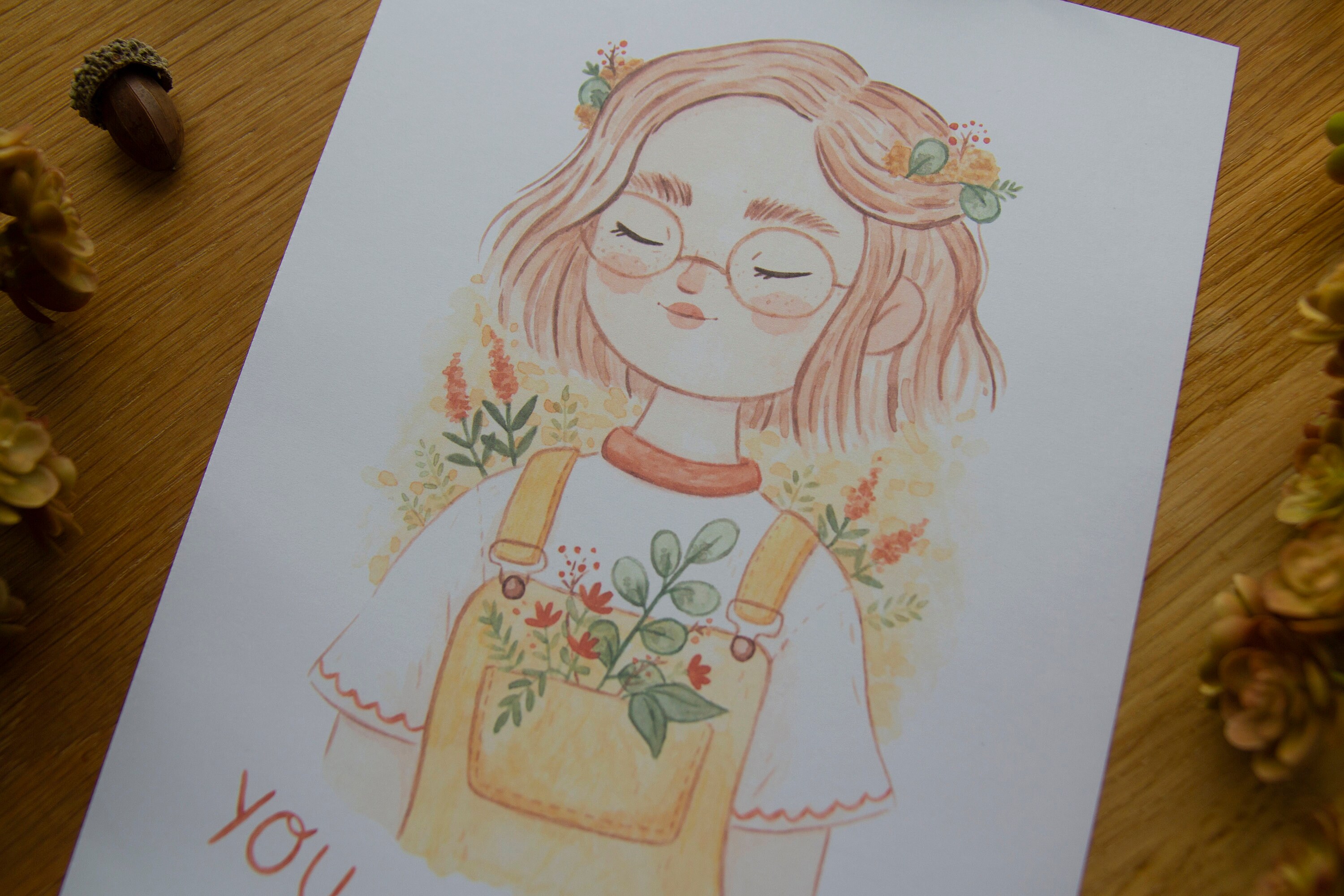 You Are Enough Art Print | Etsy