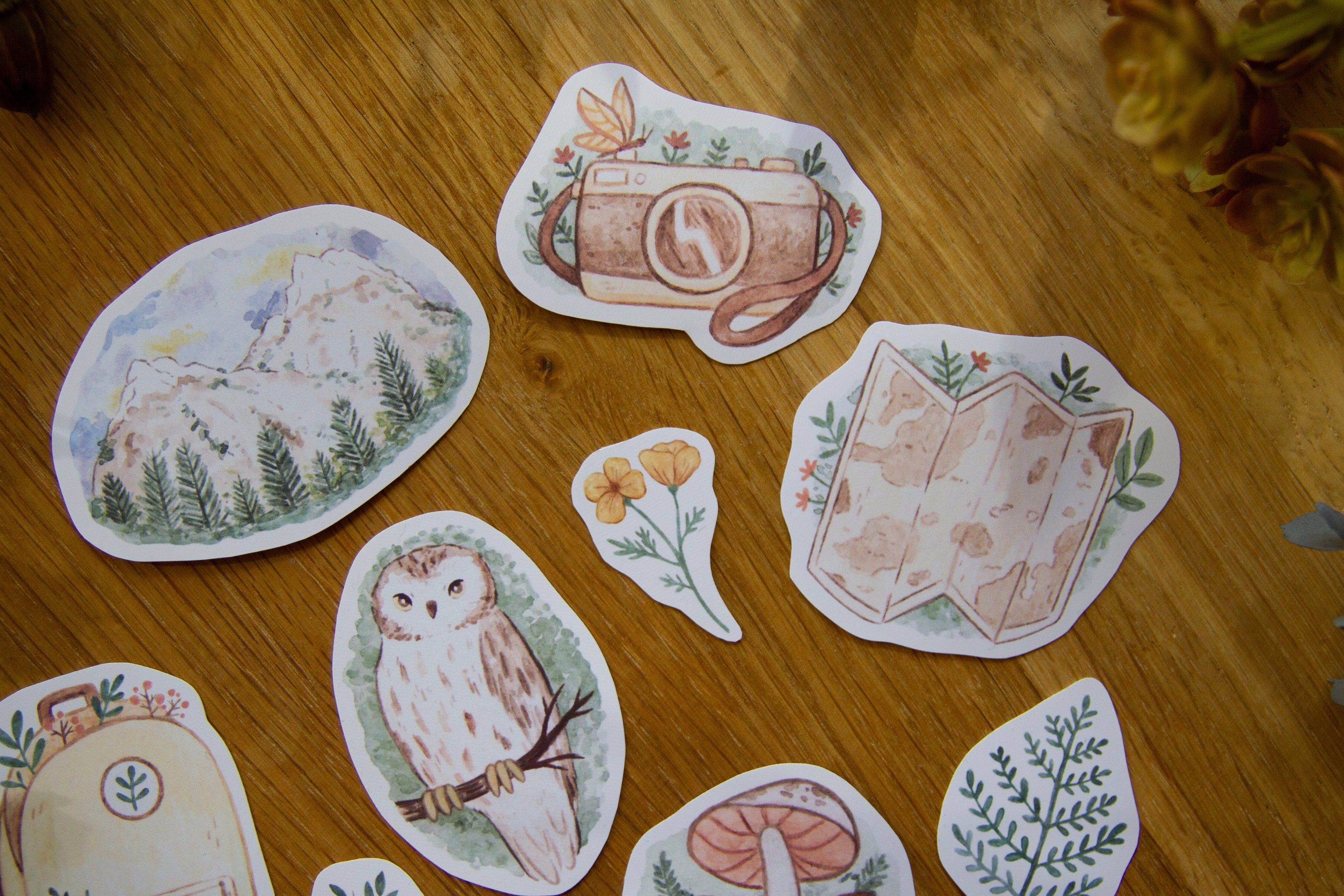 Adventure Vinyl Sticker Set - Etsy Norway