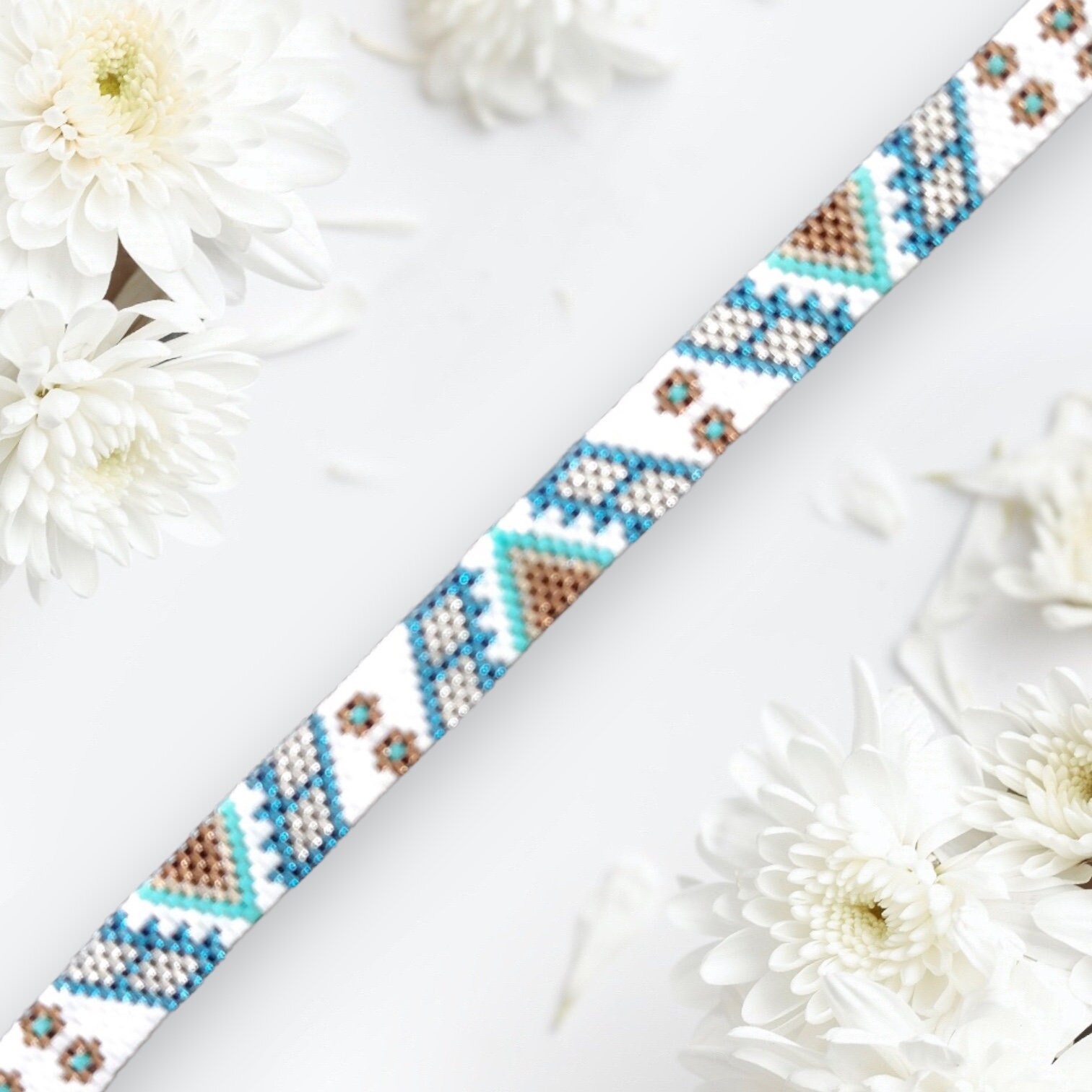 DIY SET 1 Even Count Peyote Patterns for 6 Narrow Bracelets (1cm) - Etsy