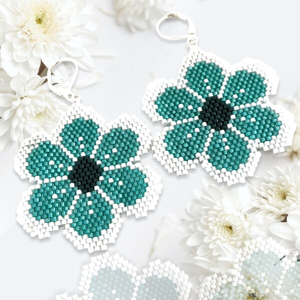 Brick Stitch Flower - Etsy