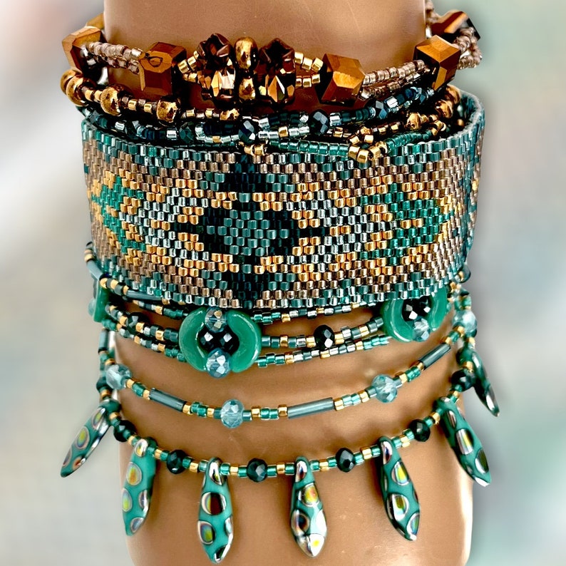 DIY Odd Count Peyote and Fancy Weaving Pattern for the | Etsy