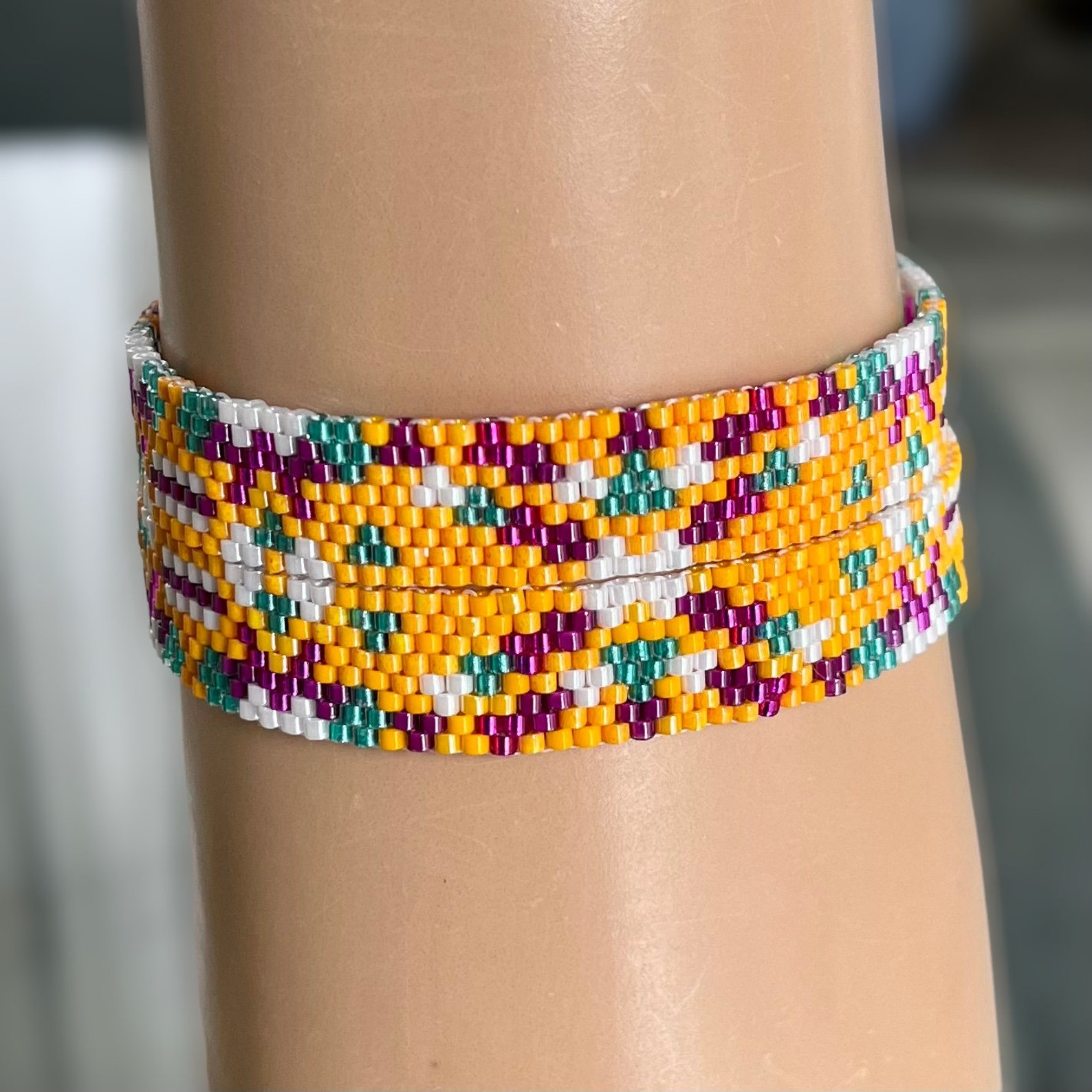 DIY Odd Count Peyote Patterns for the Bracelets PAGAN - Etsy