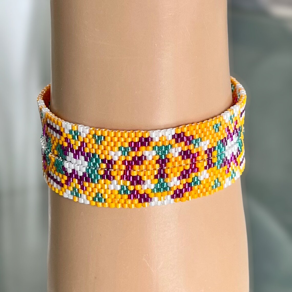 DIY Odd Count Peyote Patterns for the Bracelets PAGAN - Etsy