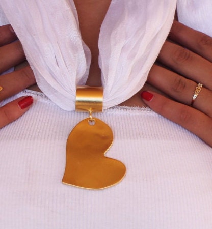 Scarf Ring Scarf Pendant Bail Slide Scarf Jewelry Scarf - Etsy