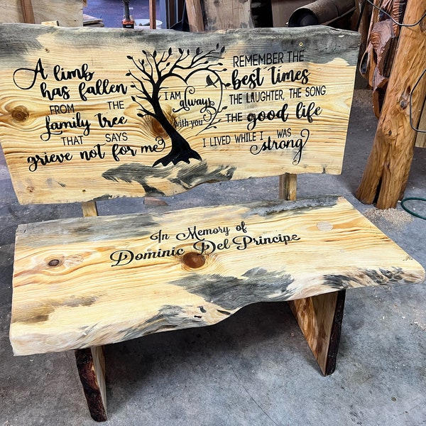 Custom Wood Bench - Etsy