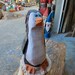 Perky Penguin Chainsaw Carved - Etsy