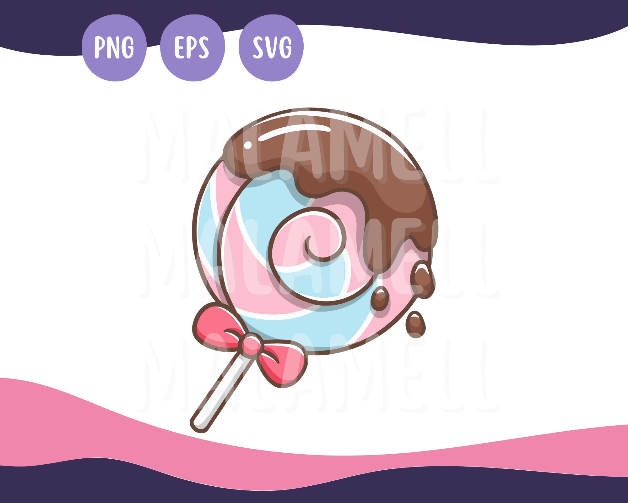 Kawaii Dessert Cute Kawaii Printable Cute Cartoon Dessert Clipart ...