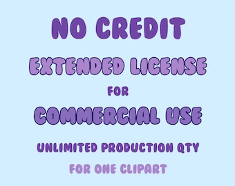 Full Extended License Bundle of 5 for Unlimited Commercial Use - Etsy