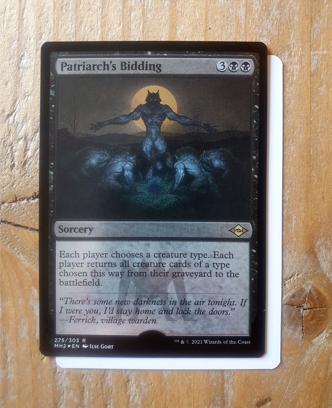 Patriarch's Bidding ETCHED AP - Etsy
