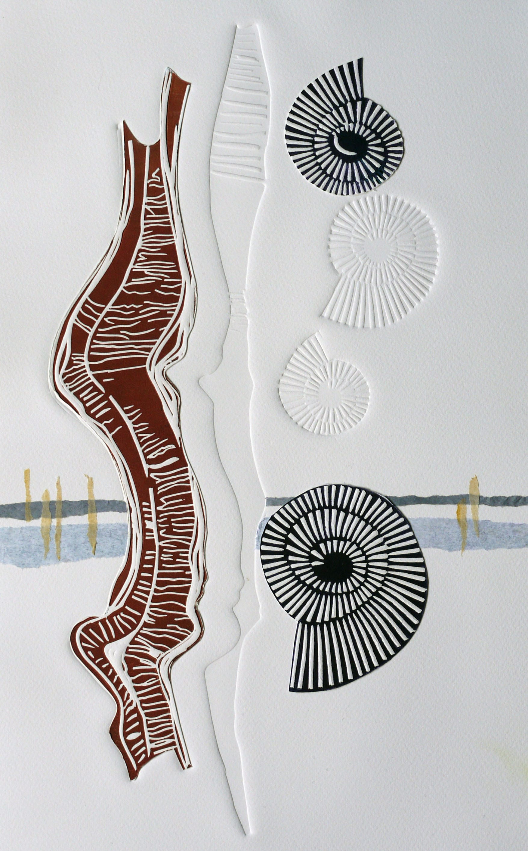 Art & Collectibles Minimalist art Marine print Sea side print Unusual ...