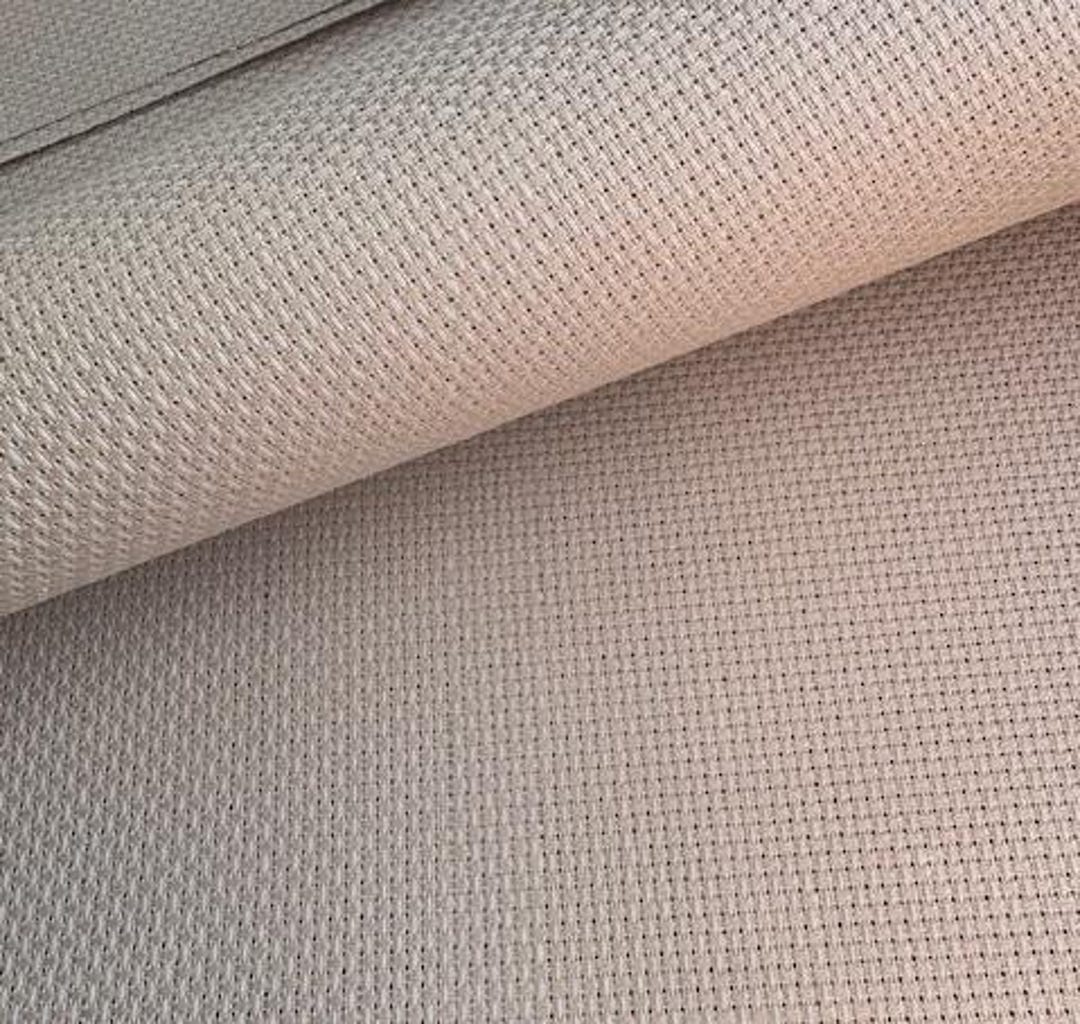 Zweigart 14 Count Beige Aida // Cross Stitch Aida // Light Brown Aida ...