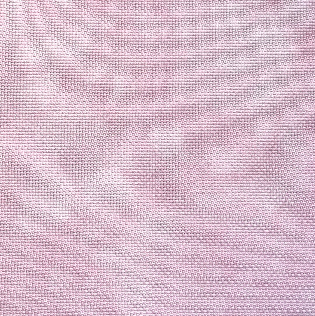 Pink Ballerina 14 Count Printed Aida // Cross Stitch Aida // Fabric ...